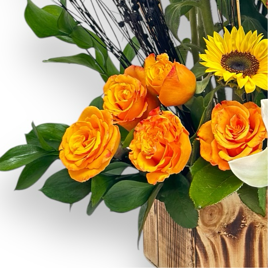 Golden Horizon – Blue Flowers Shop